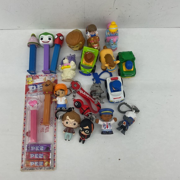 Pez Little People Funko | Toys | Various Toy Figure Lot Pez Fisher Price Little People Funko ...